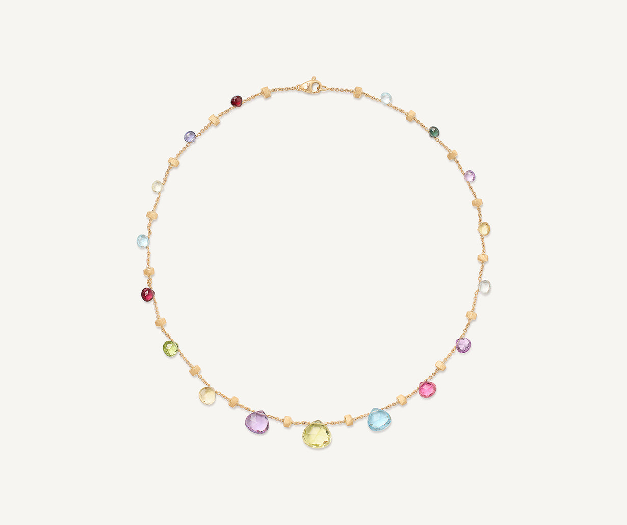 Marco Bicego Mixed Gemstone Paradise Necklace